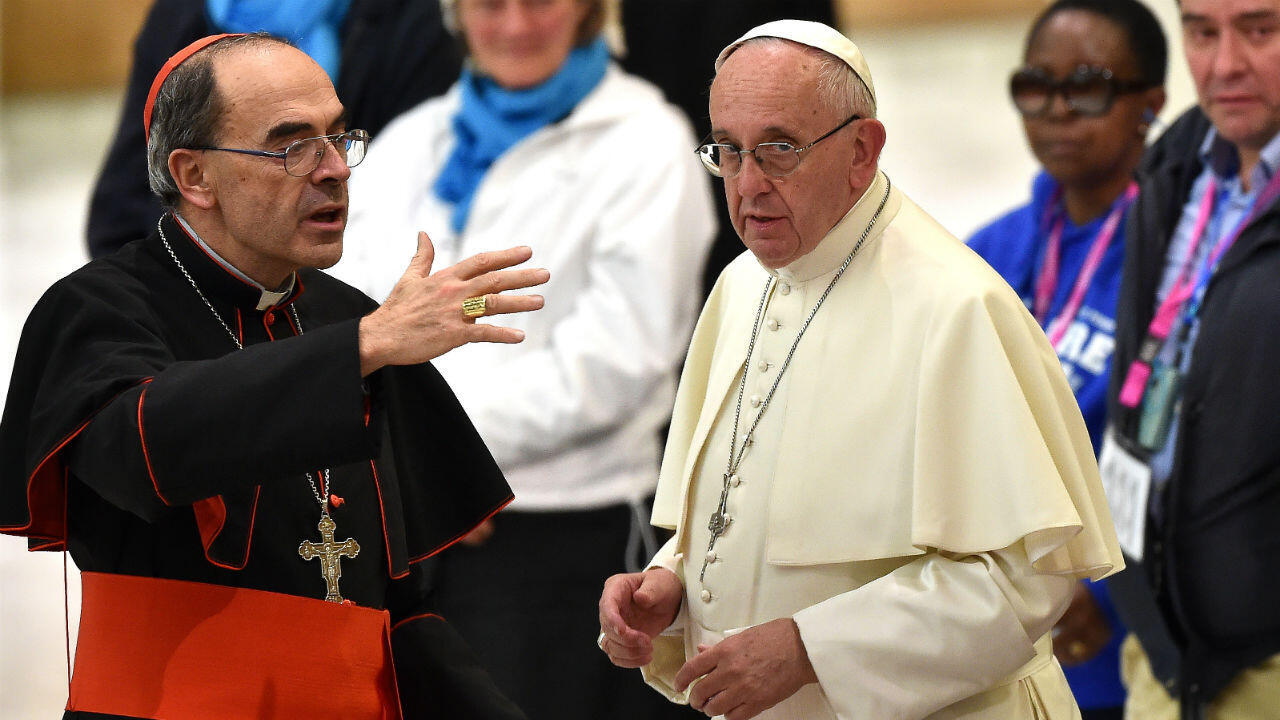 Le pape refuse la démission du cardinal Barbarin en raison de la ...