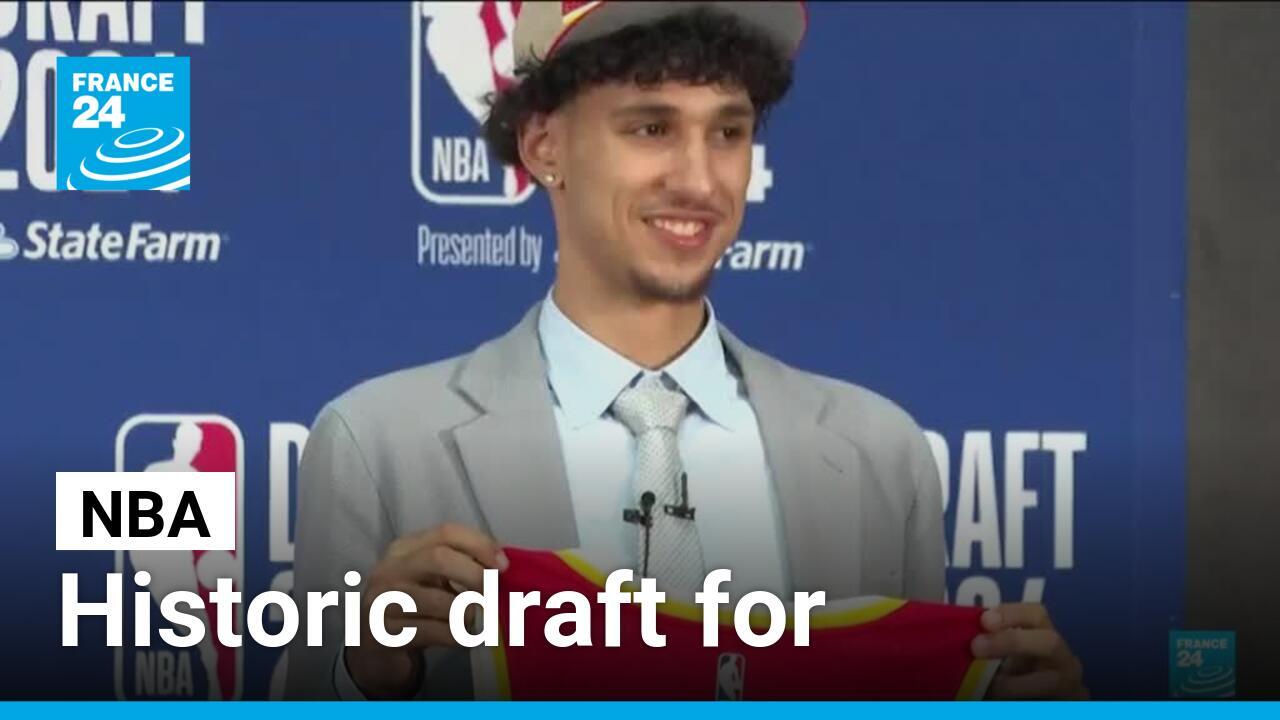 Historic NBA draft for France with three Frenchmen in top ten picks ...