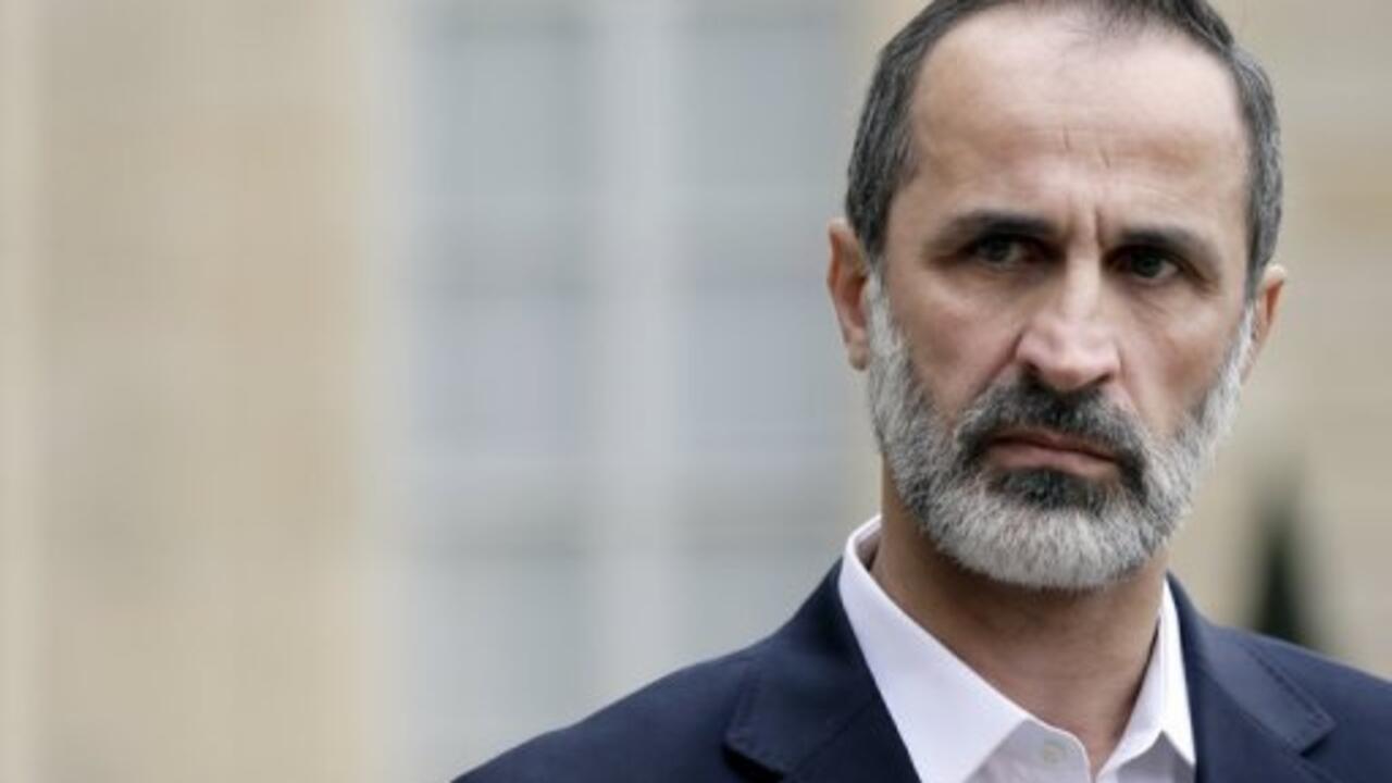 Syrian opposition leader al-Khatib stands down