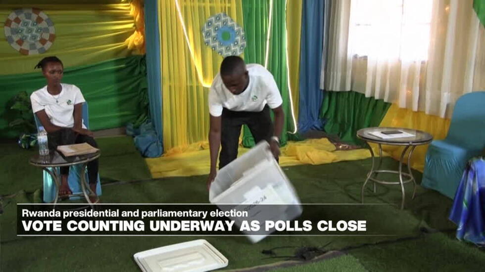Rwanda: Vote counting underway as polls close - Eye on Africa