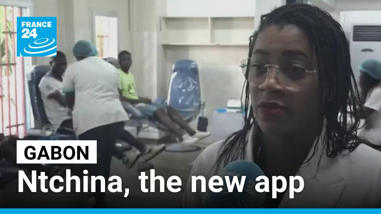Gabon blood donors: New app helps with fast blood transfusions - France 24