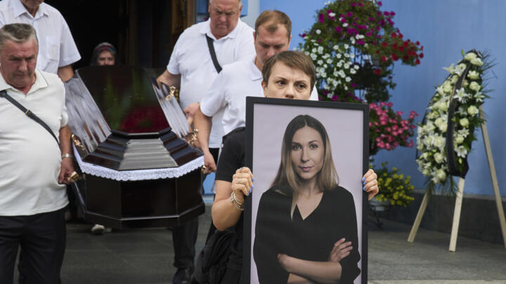 L'Ukraine rend hommage à la journaliste Victoria Rochtchina, décédée ...