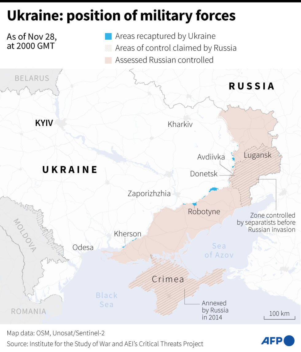 Russia ramping up attacks in eastern Ukrainian town of Avdiivka