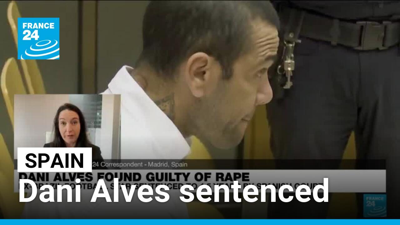 Ex-Brazil star Dani Alves sentenced to 4.5 years in jail for rape ...