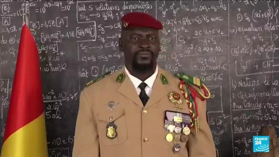 Guinea junta leader Doumbouya announces 39-month transition to civilian ...