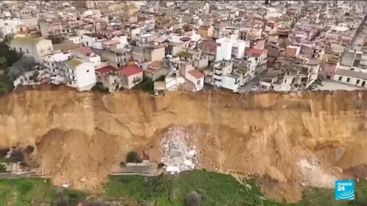 Sicilian town impacted by landslide fears it risks widening as 1,500 ...