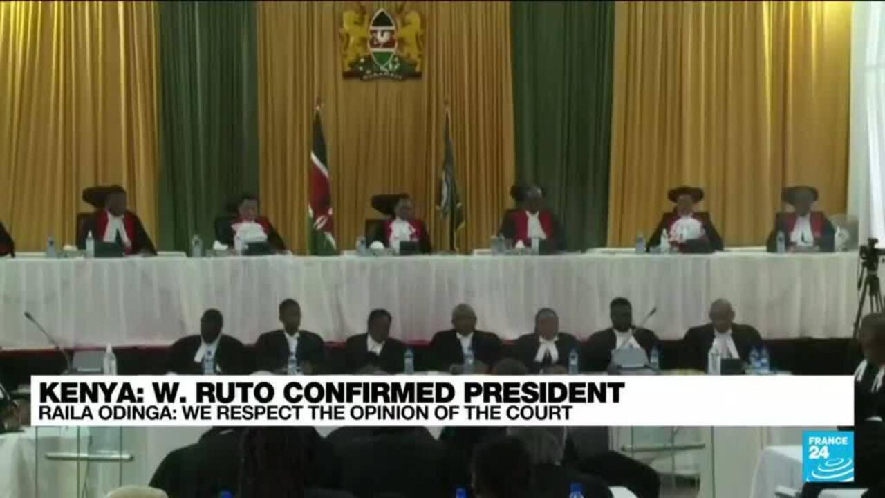 Kenya: Supreme Court upholds William Ruto's presidential vote win ...