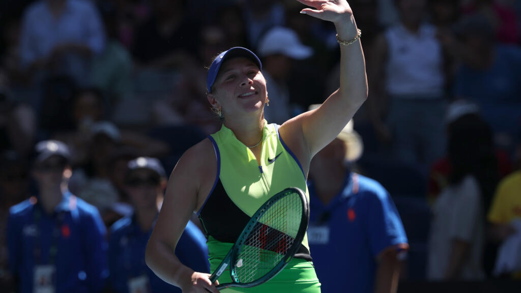 Anisimova ensures 25-year Australian Open first for US women