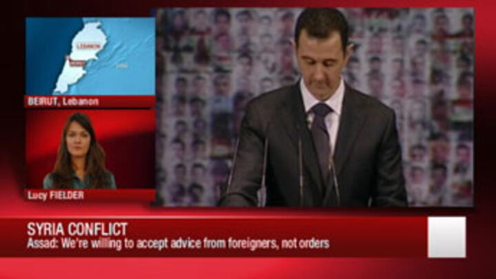Assad calls for mobilisation against ‘puppet’ rebels