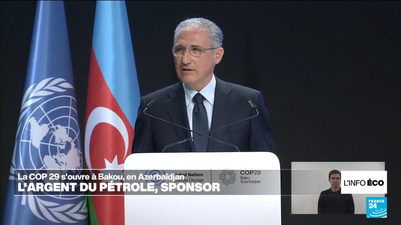 Les hydrocarbures, sponsors de la COP29 en Azerbaïdjan - Info éco