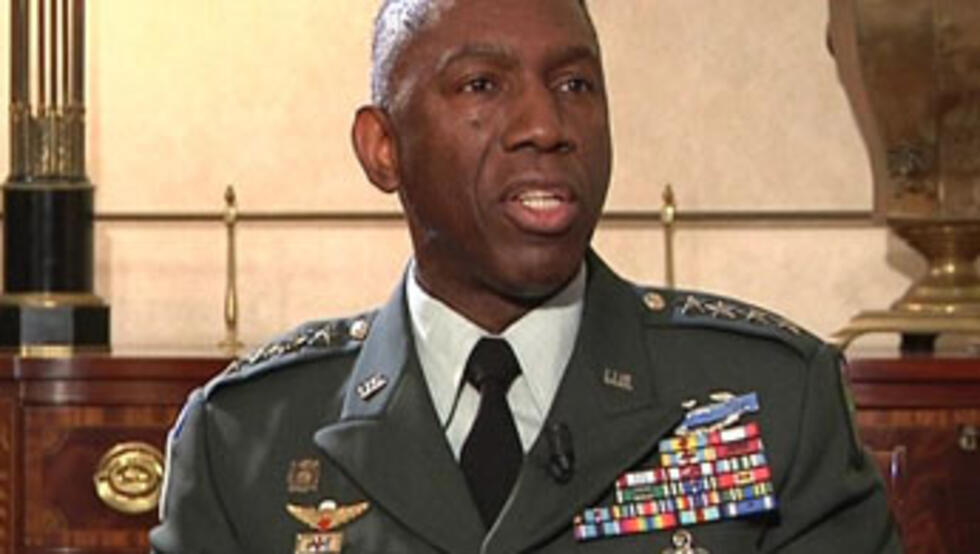 Général William E. "Kip" Ward, chef du commandement américain pour l ...