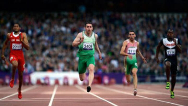 Irish sprinter becomes world’s fastest Paralympian