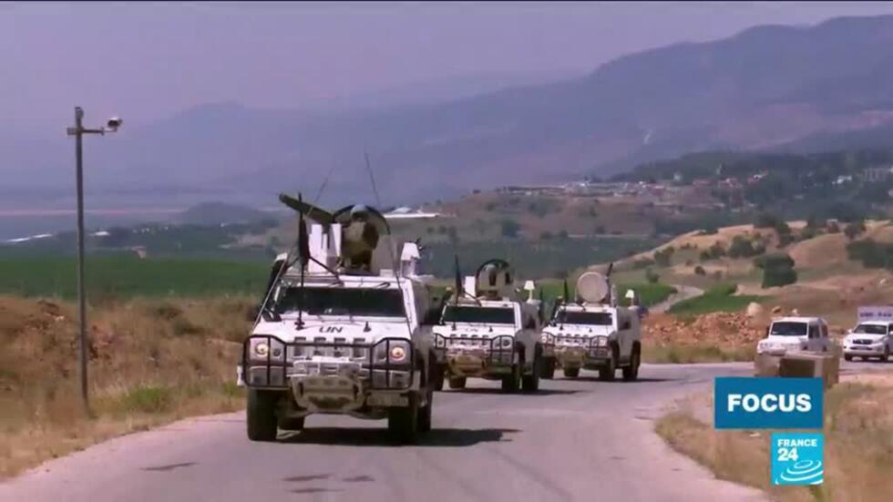 Avec les soldats de la Finul, qui maintiennent une paix fragile entre ...