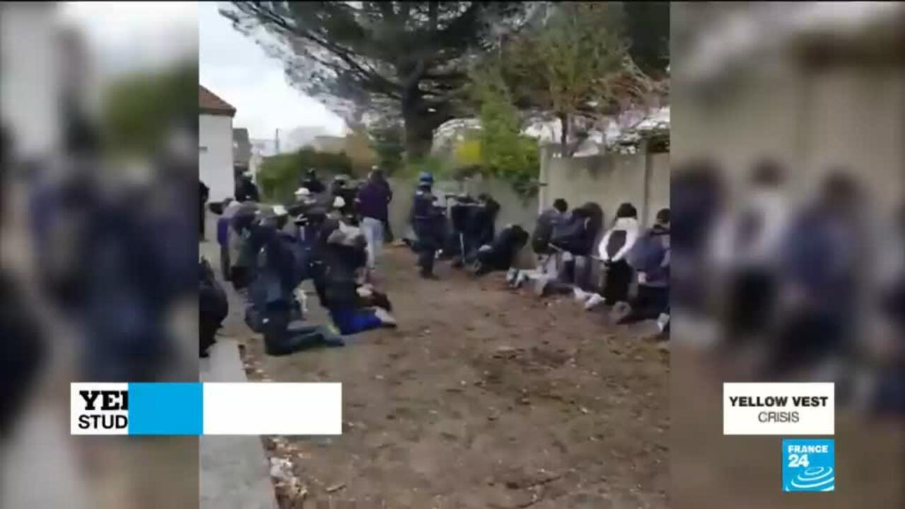 Riding wave of social unrest, French high-school students vow ‘Black ...