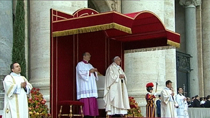 Vatican performs historic double canonisation in Rome