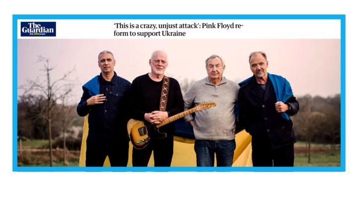 Pink Floyd return after 28 years with single supporting Ukraine - Press ...