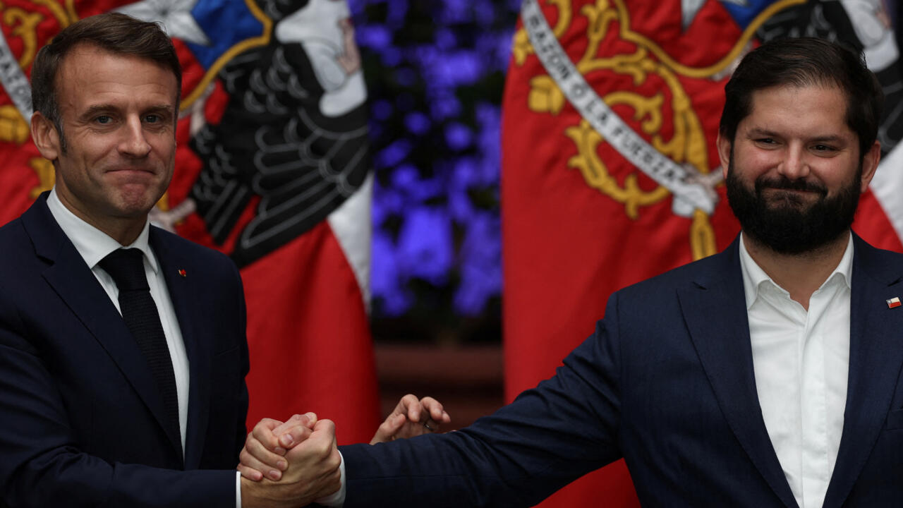 Macron saluda la relación comercial con Chile, en medio de disputas con ...