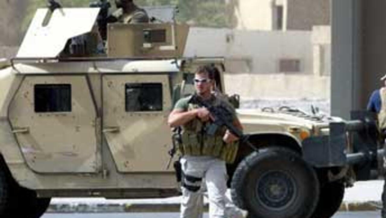 US agrees to lift immunity for private security guards in Iraq