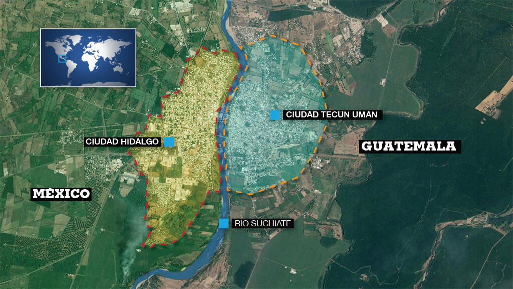 México impide el ingreso de los migrantes centroamericanos de la caravana