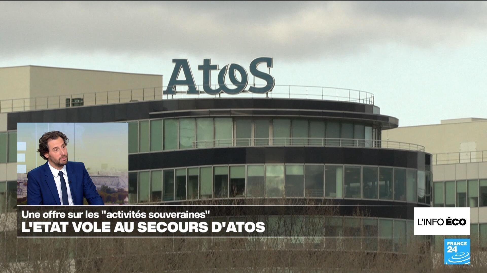 L'État vole au secours d'Atos, ancien fleuron de la French Tech - Info éco