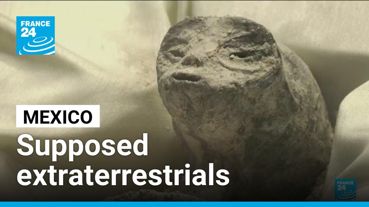 Alien sightings: Supposed extraterrestrials presented to Mexican ...