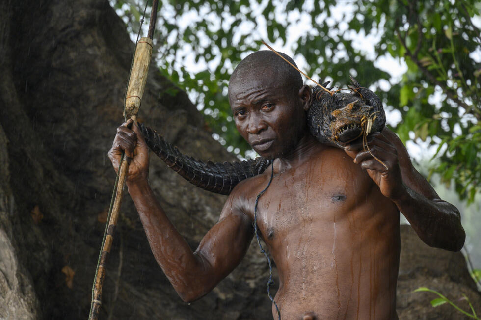 Crocodile hunting wanes but legends live on in DR Congo