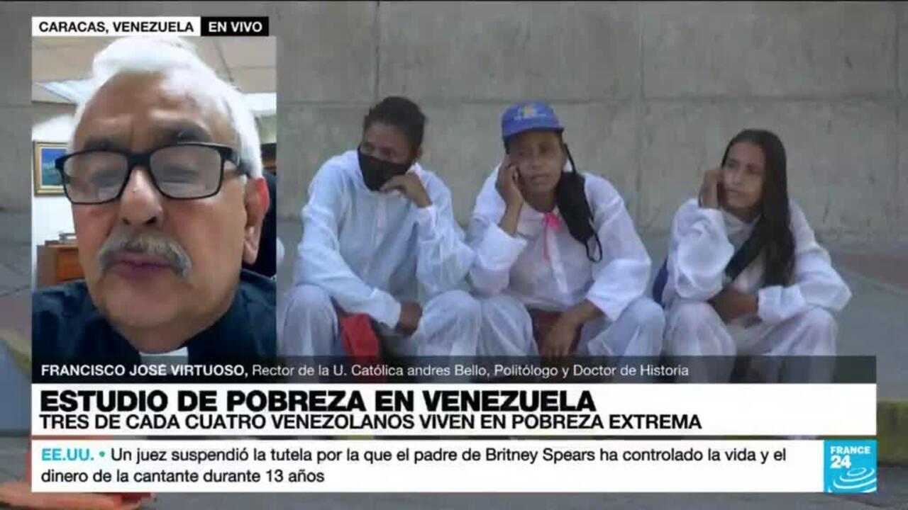 Francisco Virtuoso: "La pobreza en Venezuela ya tocó fondo" - France 24