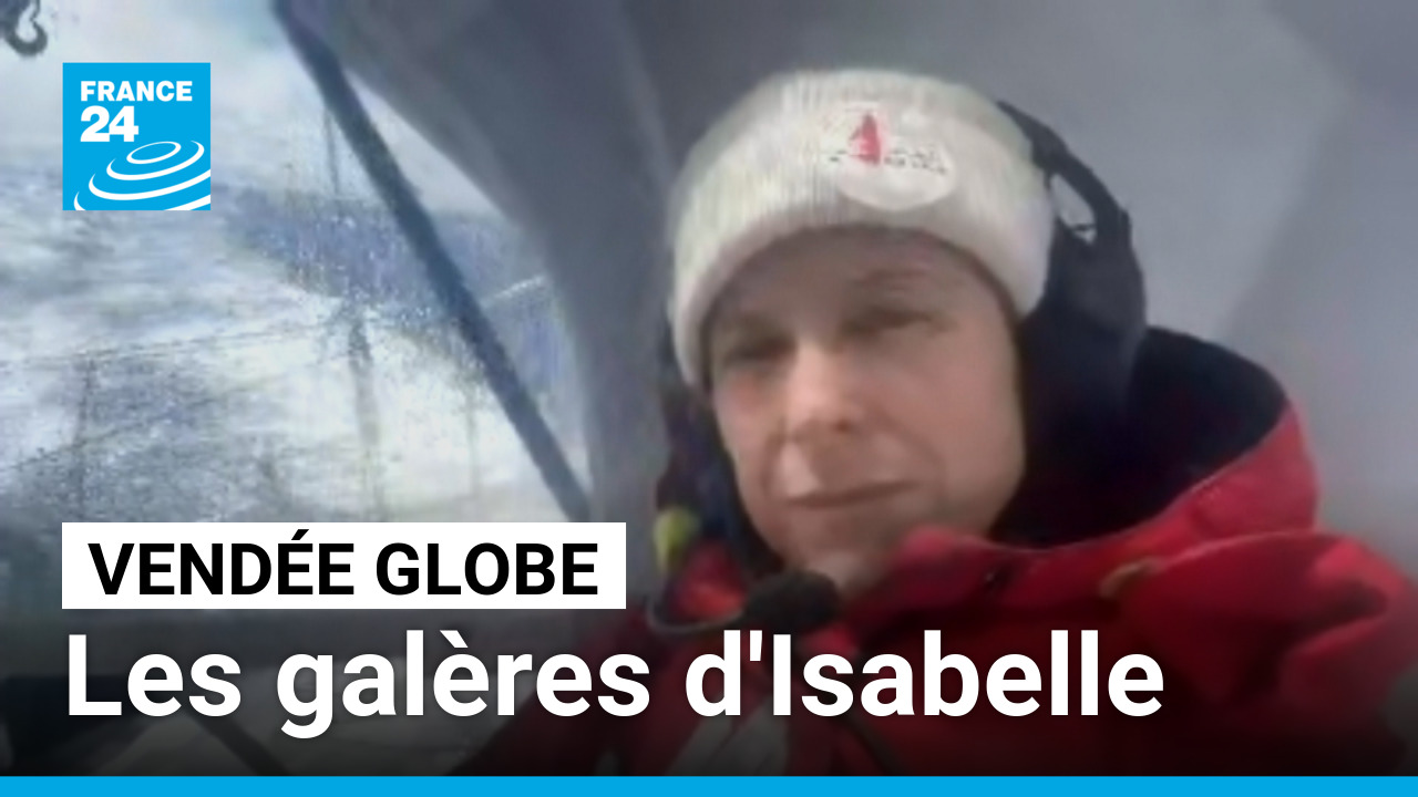 Vendée Globe : les galères d'Isabelle Joschke - France 24