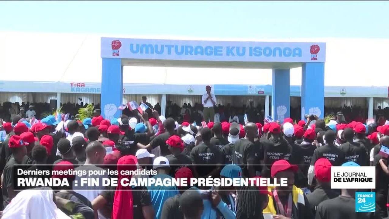 Fin de campagne présidentielle au Rwanda, Paul Kagame affiche sa ...