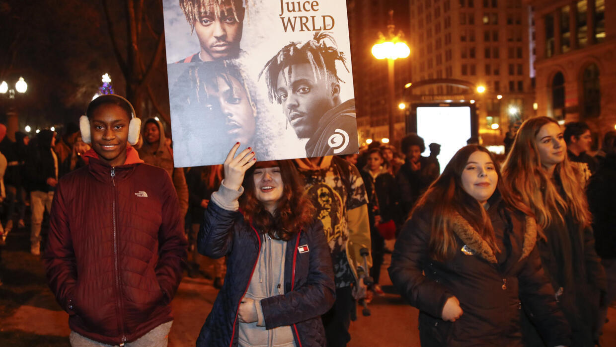 Rapper Juice WRLD died of accidental opioid overdose: autopsy - France 24