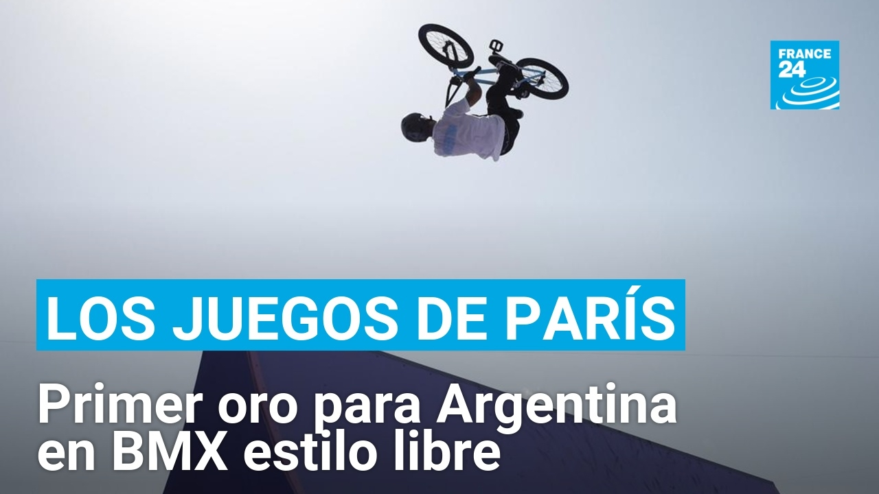 Argentina sorprende en París 2024 con un oro en BMX estilo libre - Los ...