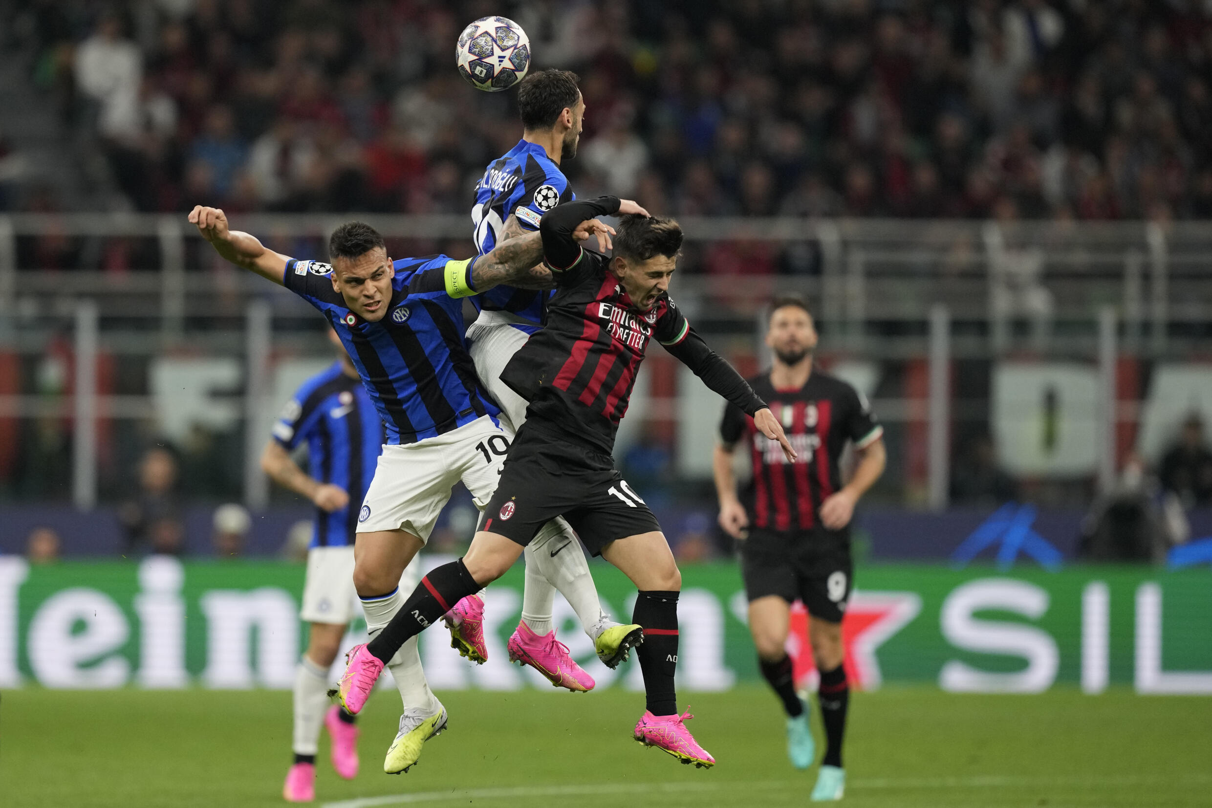 Champions League: Inter beat AC Milan in semi-final first leg