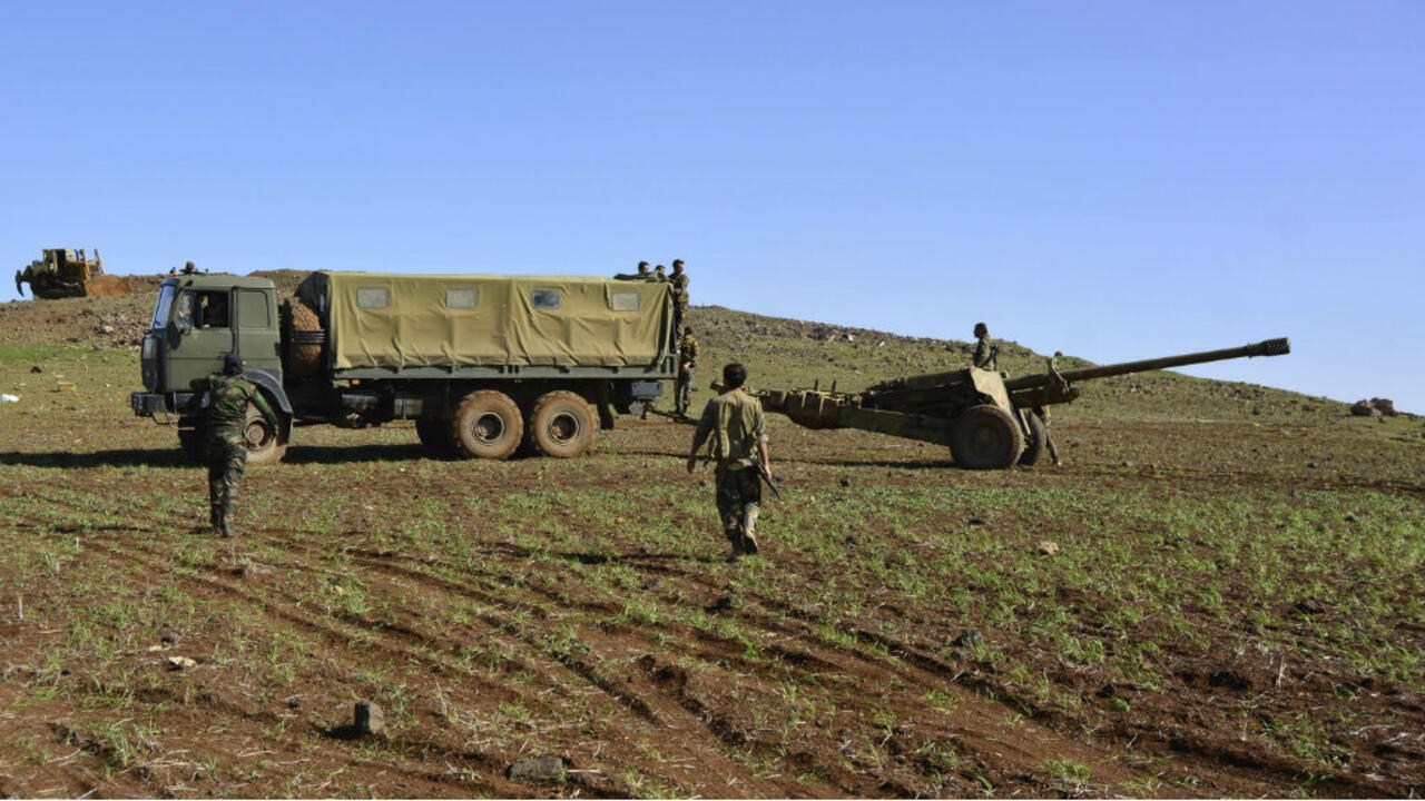 Syrian military extends assault on Deraa, tens of thousands displaced