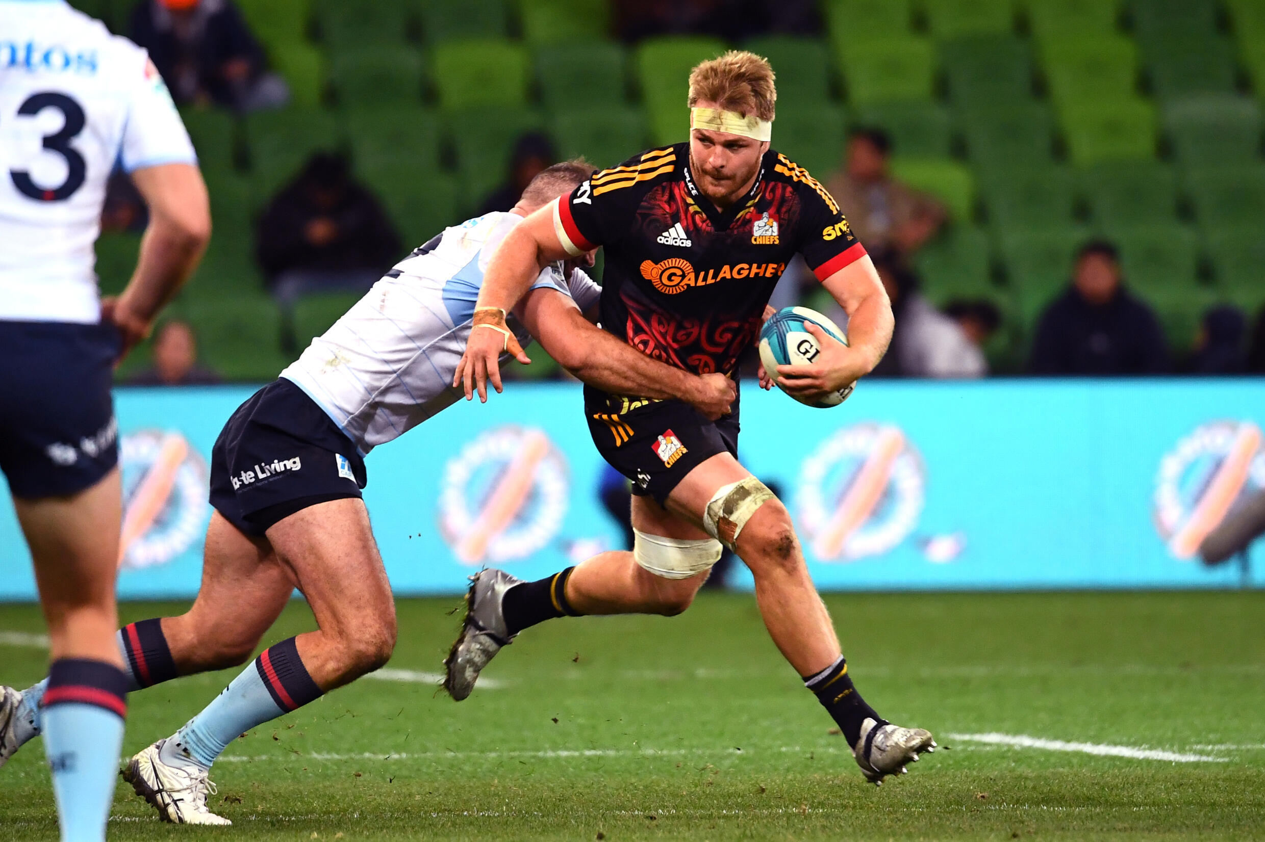 Barrett drop-goal downs Brumbies, All Blacks skipper Cane injured