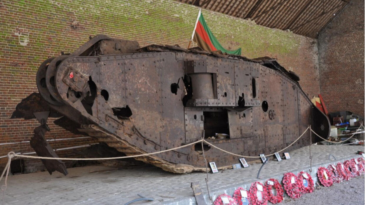 WWI Battle of Cambrai: Deborah the British tank gets her due, a century on