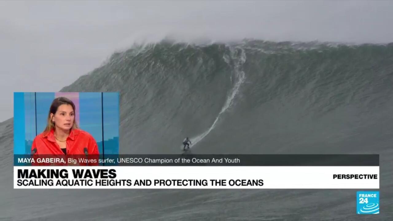 'It's a huge task – bigger than those waves': Surfer Maya Gabeira on ...