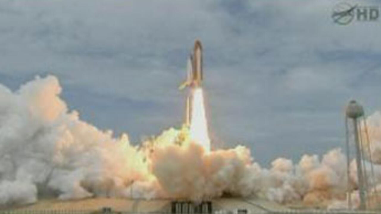 Atlantis blasts off on final space shuttle mission