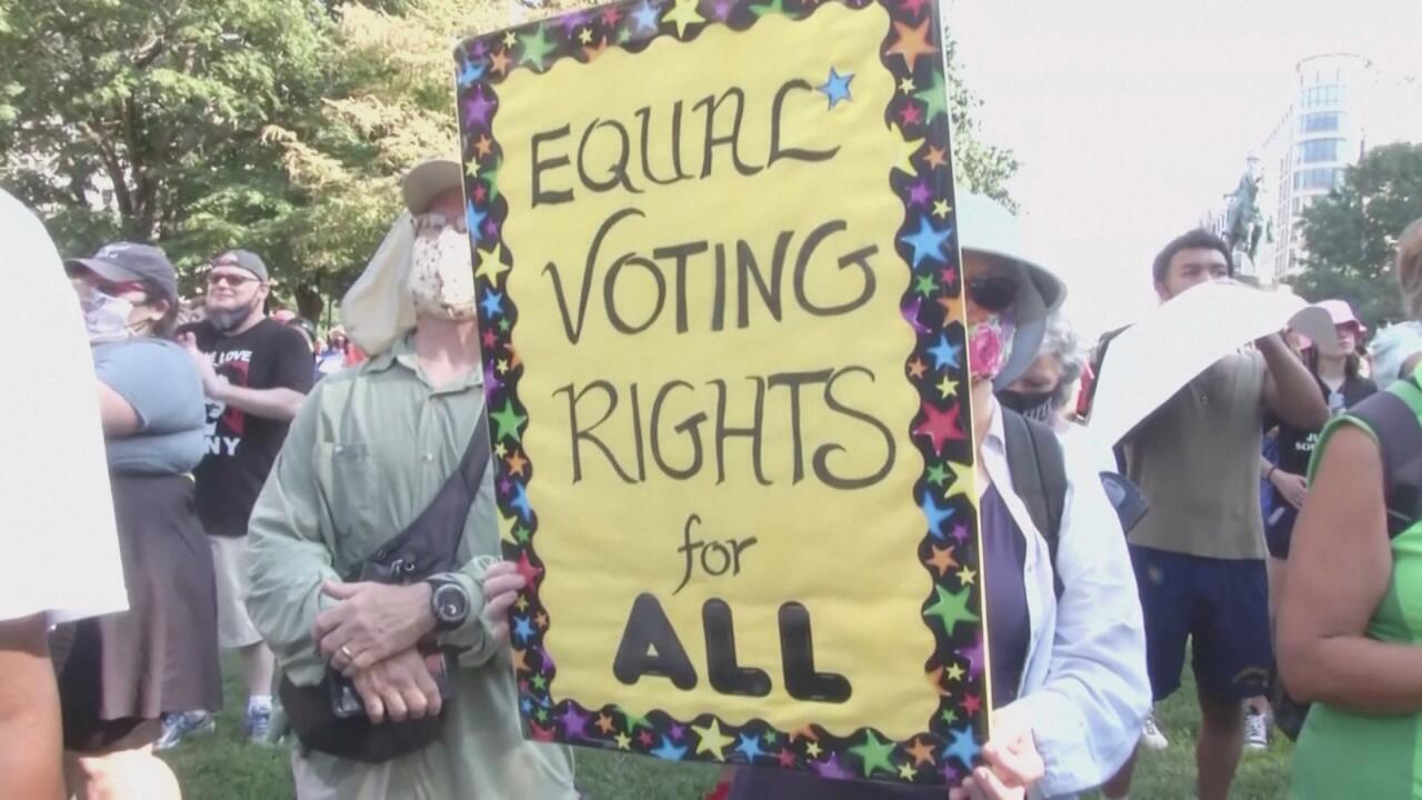 US voting rights battle: Joe Biden pushes for reform to end voter ...