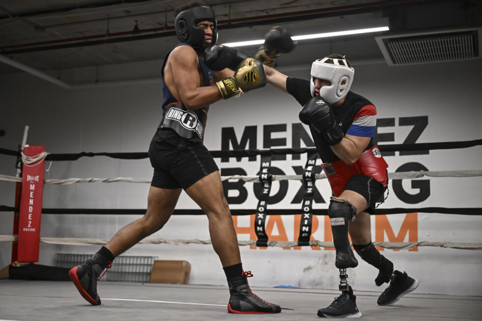 'Fighting spirit': Disabled French boxer yearns for glory