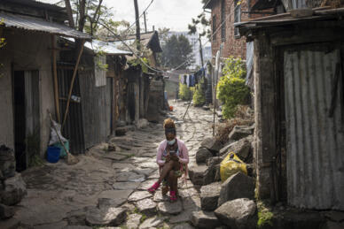 Ethiopians mourn the destruction of historic Piassa district