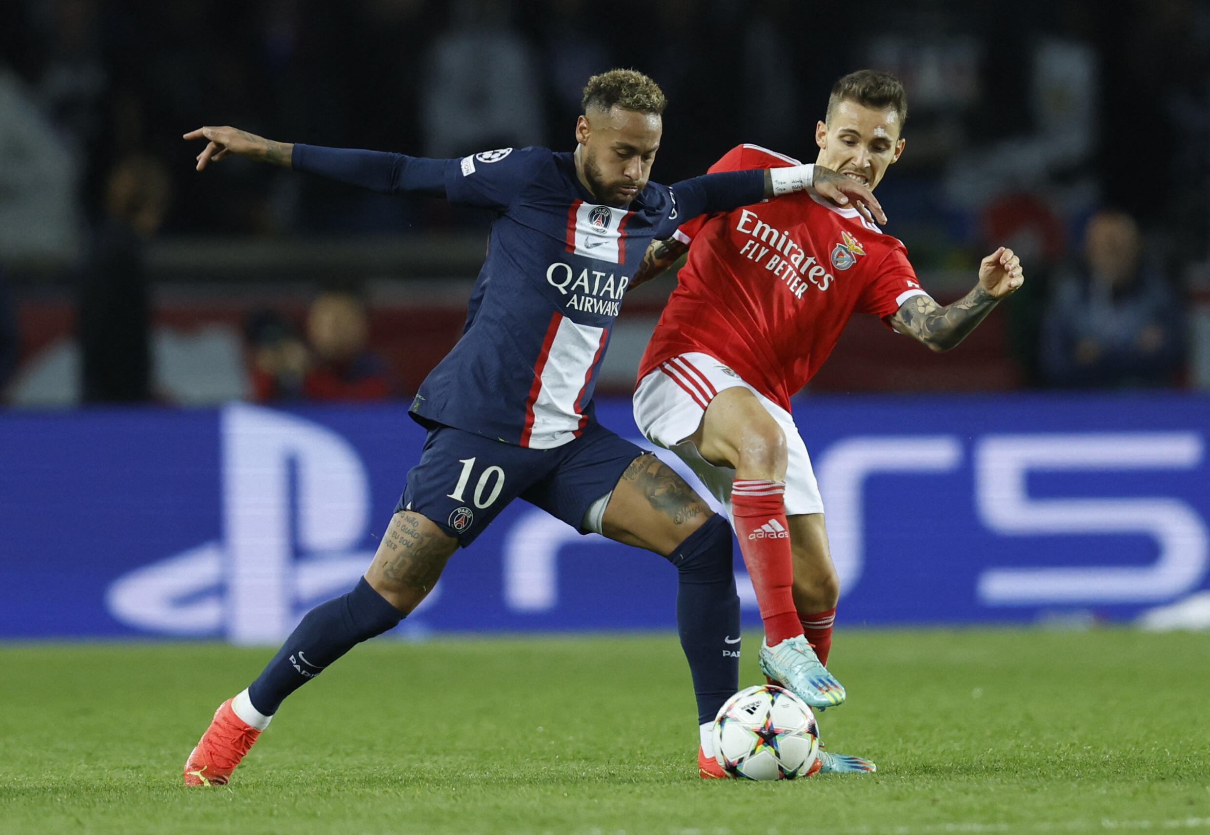 PSG yet to qualify for Champions League last 16 as they draw with Benfica