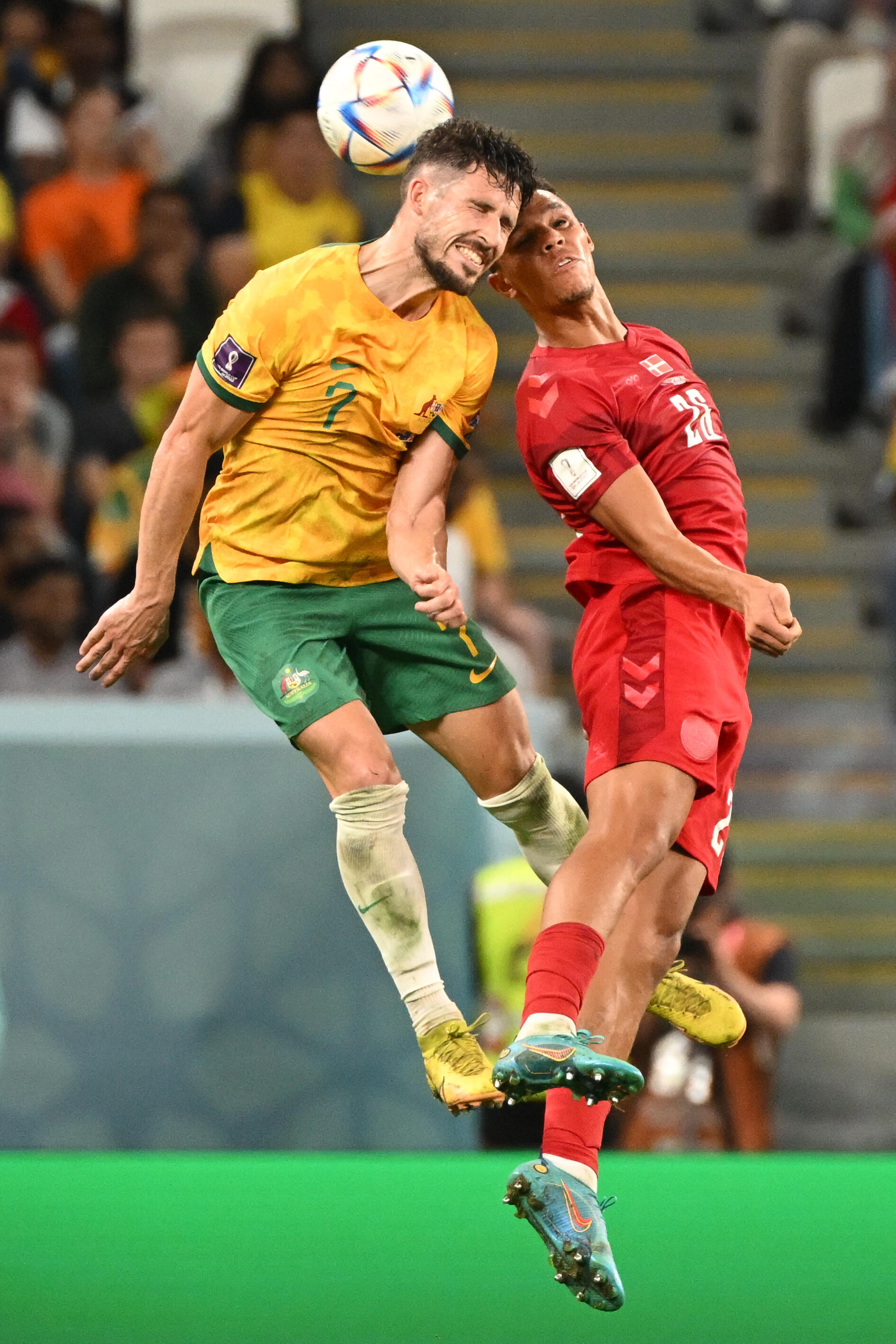 Mondial: l'Australie s'offre le Danemark et file en huitièmes