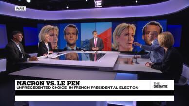 Macron vs. Le Pen: Unprecedented choice in French presidential election ...