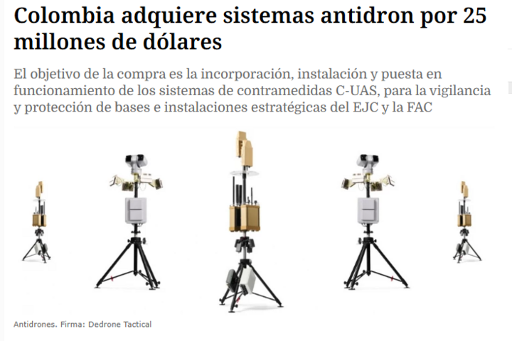 Drones: una nueva amenaza en el conflicto armado en Colombia - Los Observadores