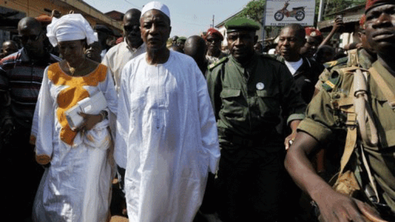 Violence flares after Alpha Conde is named president