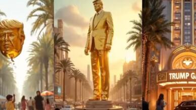 'Trump Gaza': controversial video generado con IA revela las ambiciones ...