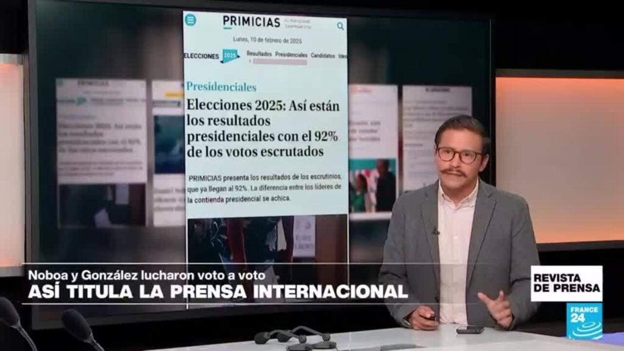 "Noboa y González lucharon voto a voto la victoria en primera vuelta": 'Primicias' - Revista de ...