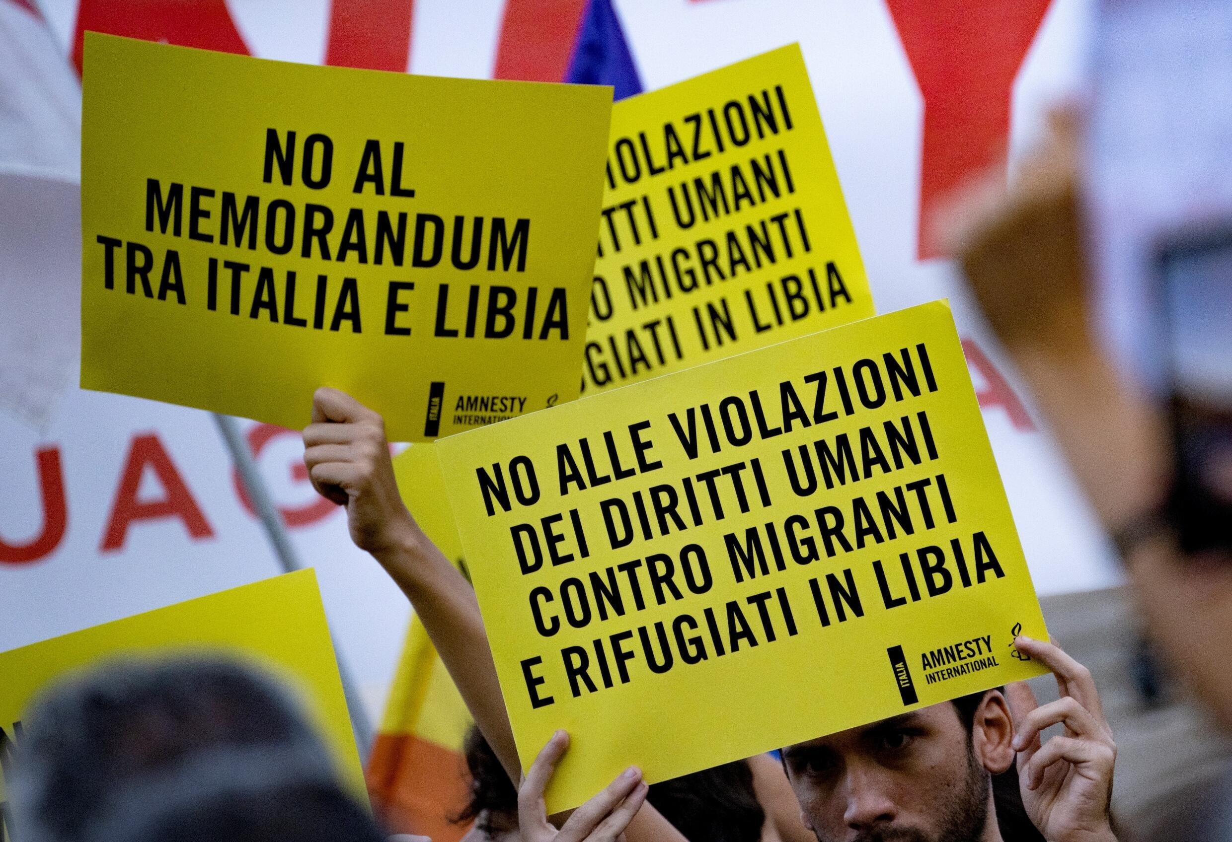 'We'll shoot you': violence stalks EU-Libya migrant deal