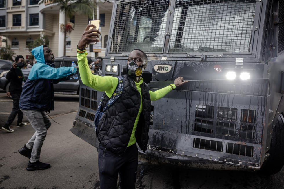 Filming TikToks in tear gas: Kenya's Gen-Z protesters