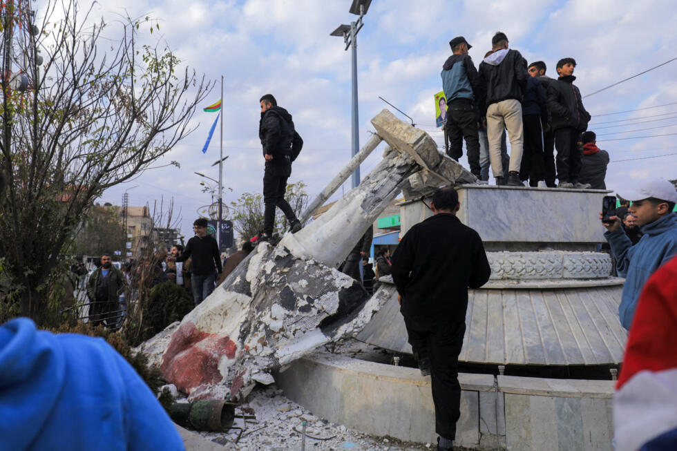 In pictures: Syrians celebrate end of half a century of Assad family ...